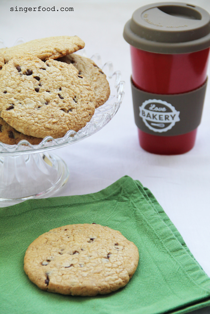 Cookie con burro di arachidi e cioccolato - SingerFood